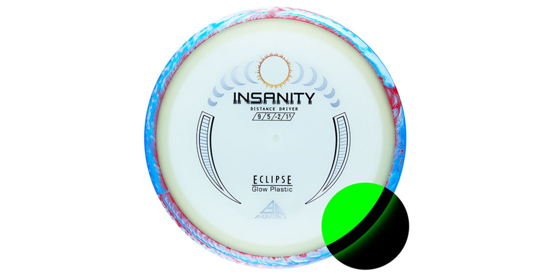 Insanity (Eclipse Glow) - Axiom Discs - Disc Golf | DiscGolfCenter.com